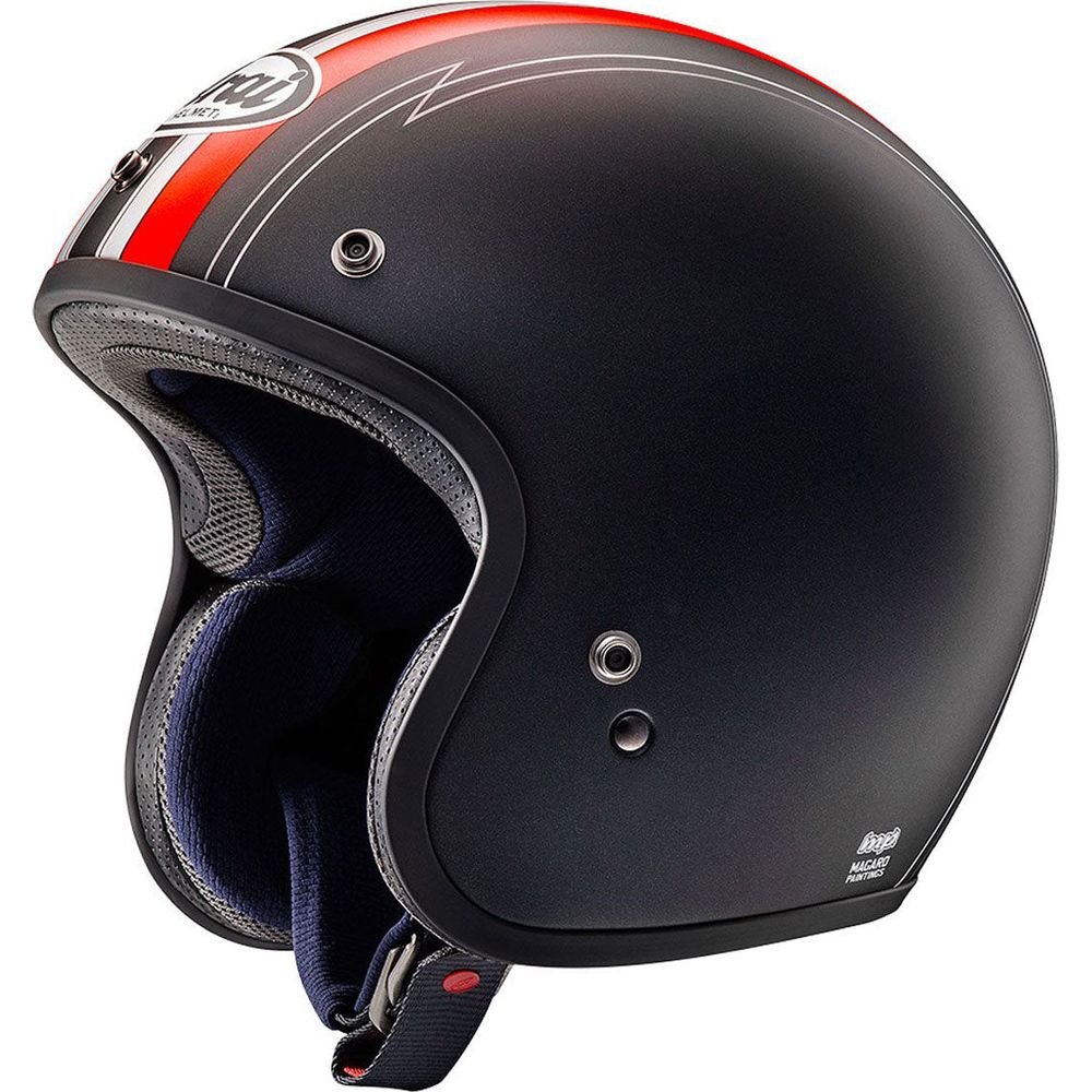 Arai Freeway Classic Open Face Helmet Ride Red/Black FREE UK Delivery